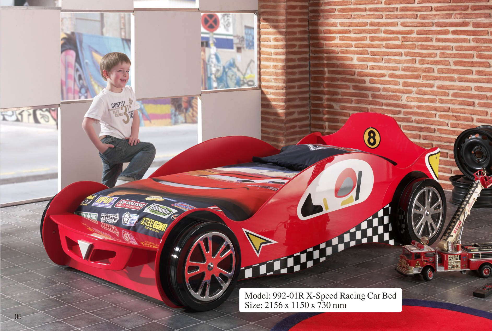 McLaren Racing Car Bed – Kiddy Space